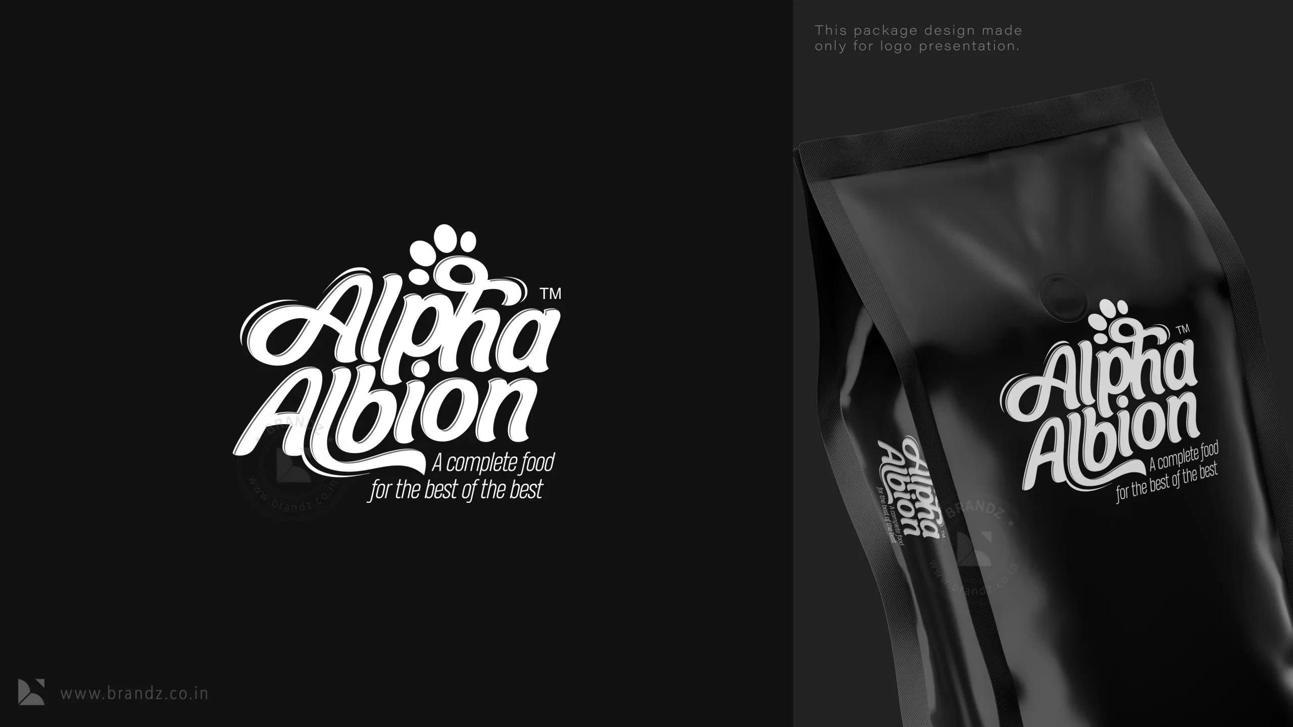 Alpha albion brand logo