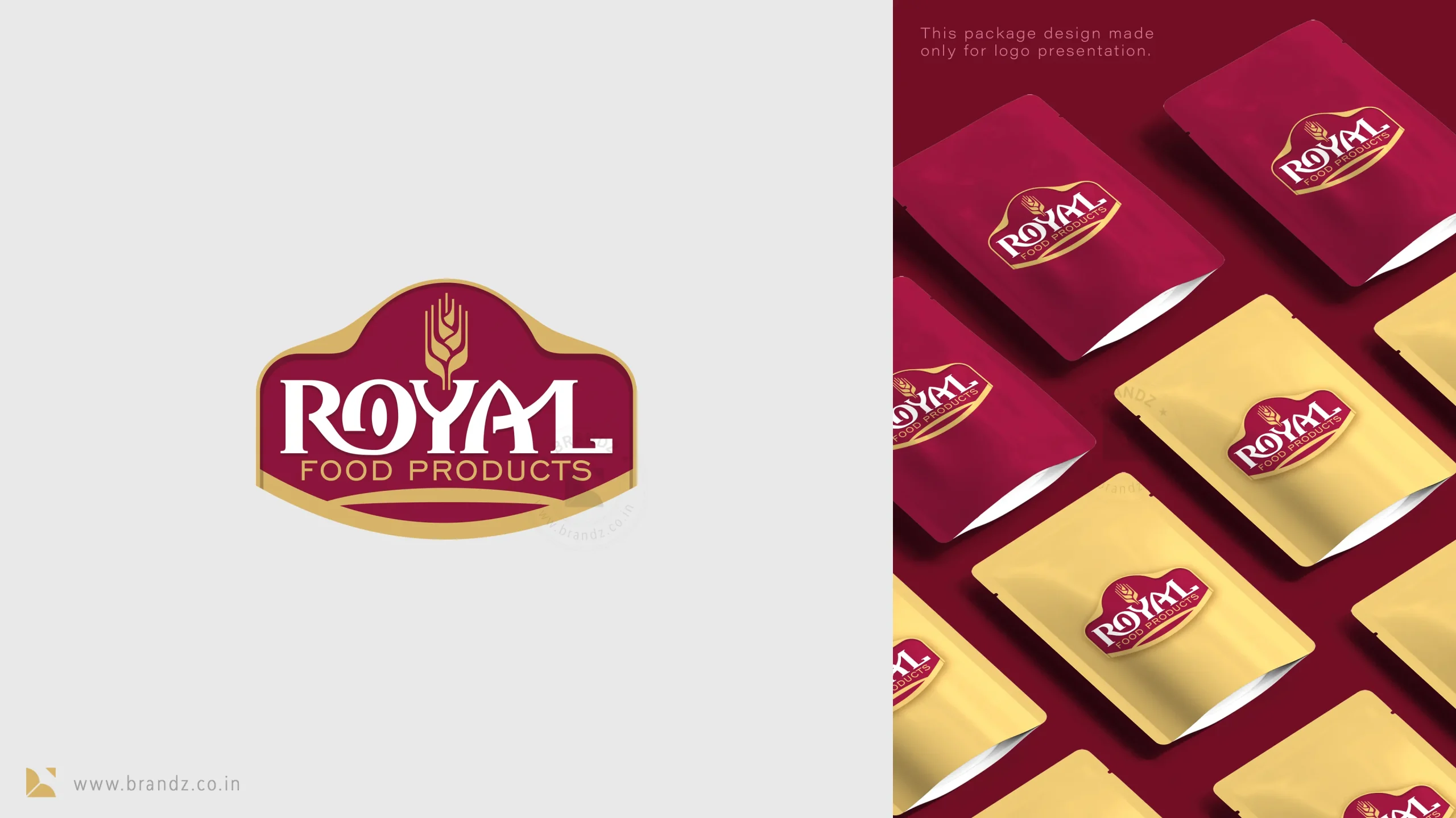 Royal Food products brand logo