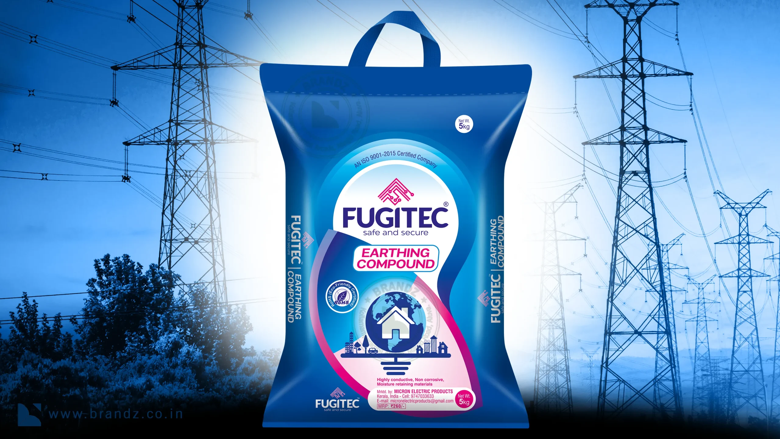 Fujitech Earthing Compound Bag