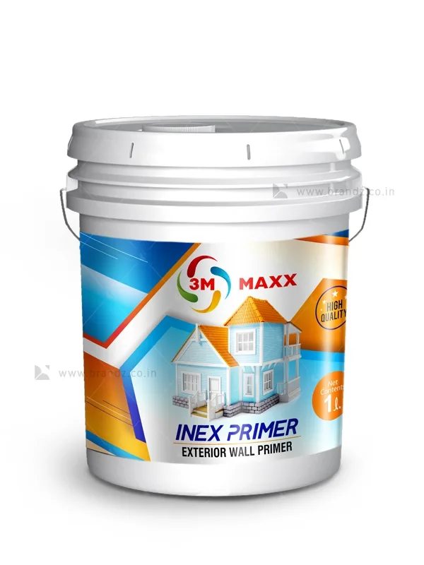 3M Maxx Inex Primer Paint Bucket Label